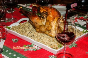 Përshesh me bukë misri dhe lëng mishi - Arti Gatimit