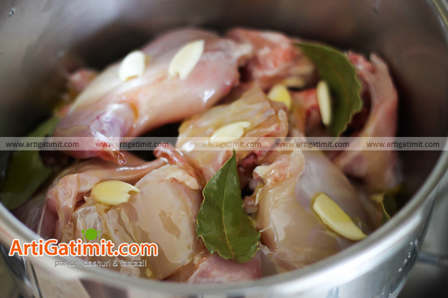 receta-gatimi-mish-lepuri-hudhra-gatime-food-rabit - Arti Gatimit