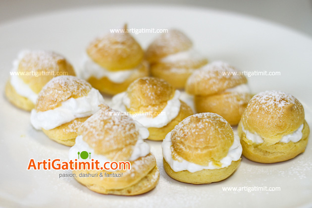 receta-profiterol-cokollate-krem-embelsire-pasta-shu - Arti Gatimit